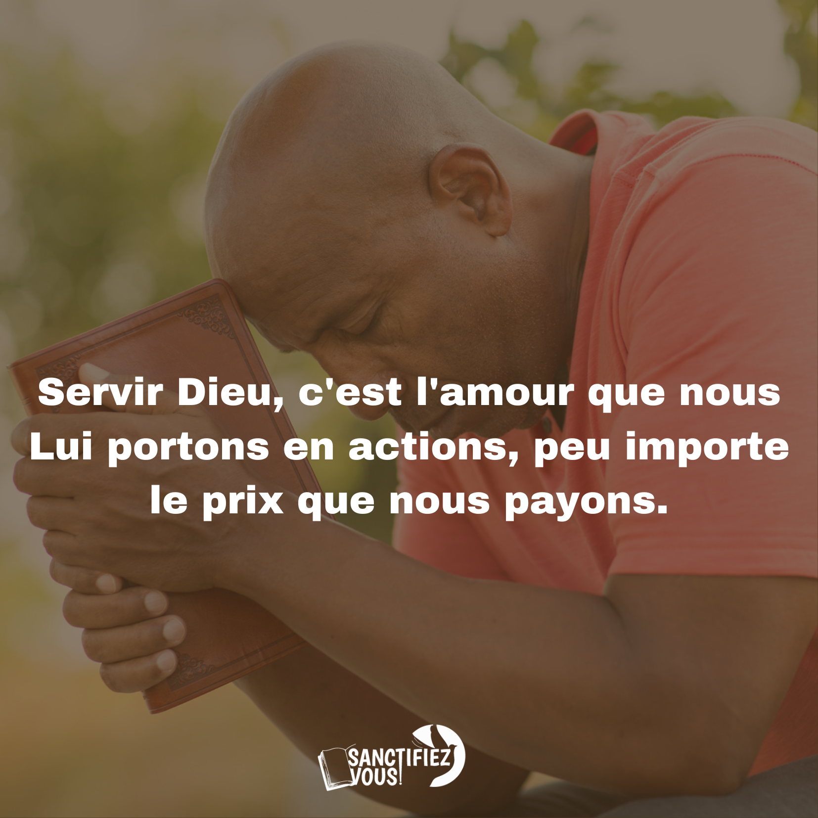 Leçon 5 : L’exemple de service. – Sanctifiez-vous